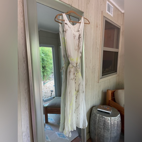 Dresses | Airy Long Dress With Tie | Poshmark